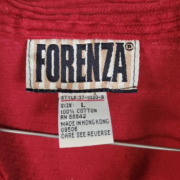 Forenza | Jackets & Coats | Vintage Forenza Jacket Womens Large Red ...